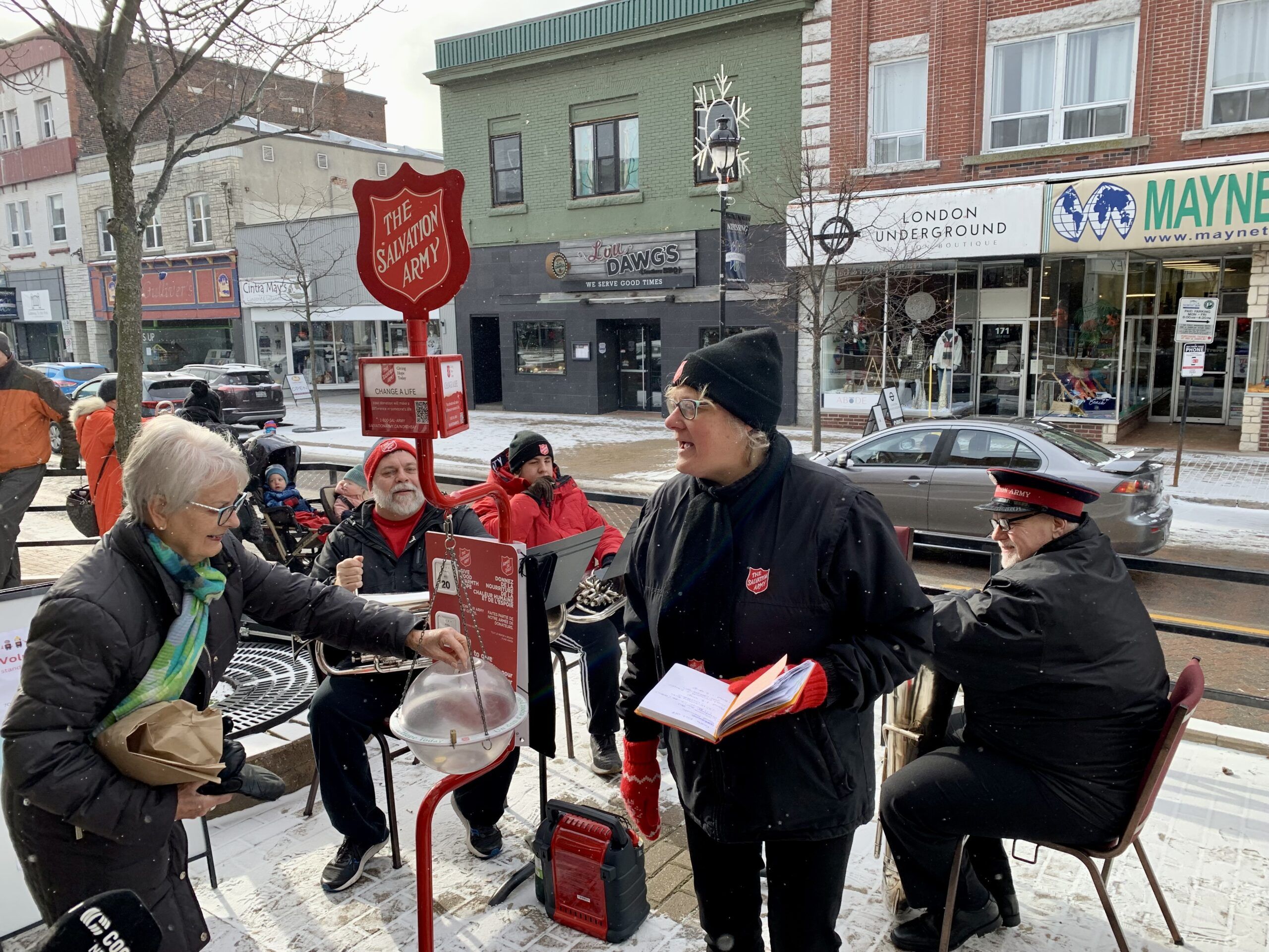 Salvation Army Kettle Campaign underway - My North Bay Now Salvation Army Kettle Campaign underway - My North Bay Now